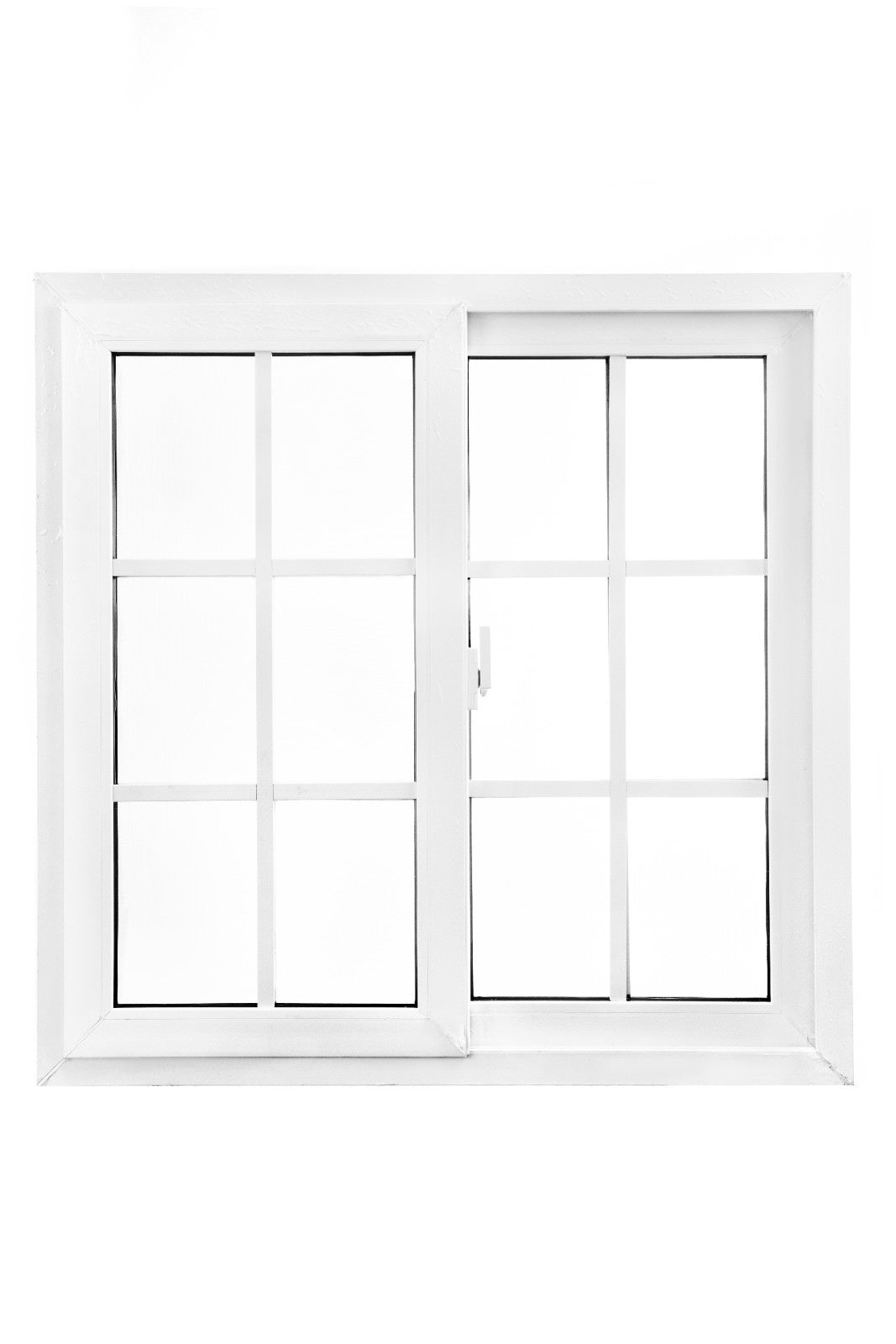 36"x48" UPVC Sliding Window with Grids and Mesh – Active Home Centre