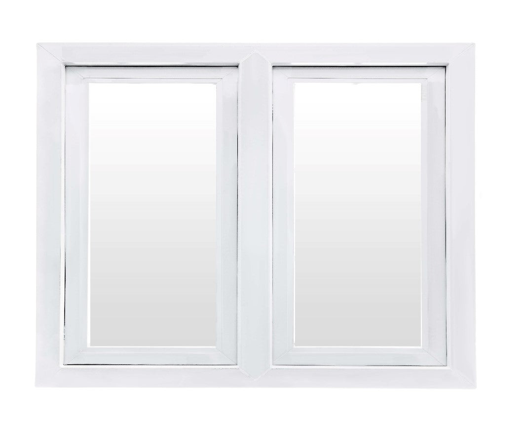 48x48" PVC Casement Window in White – Active Home Centre