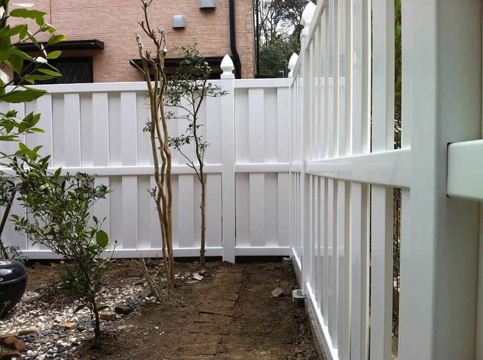 PVC Panel Shadowbox Fence – Active Home Centre