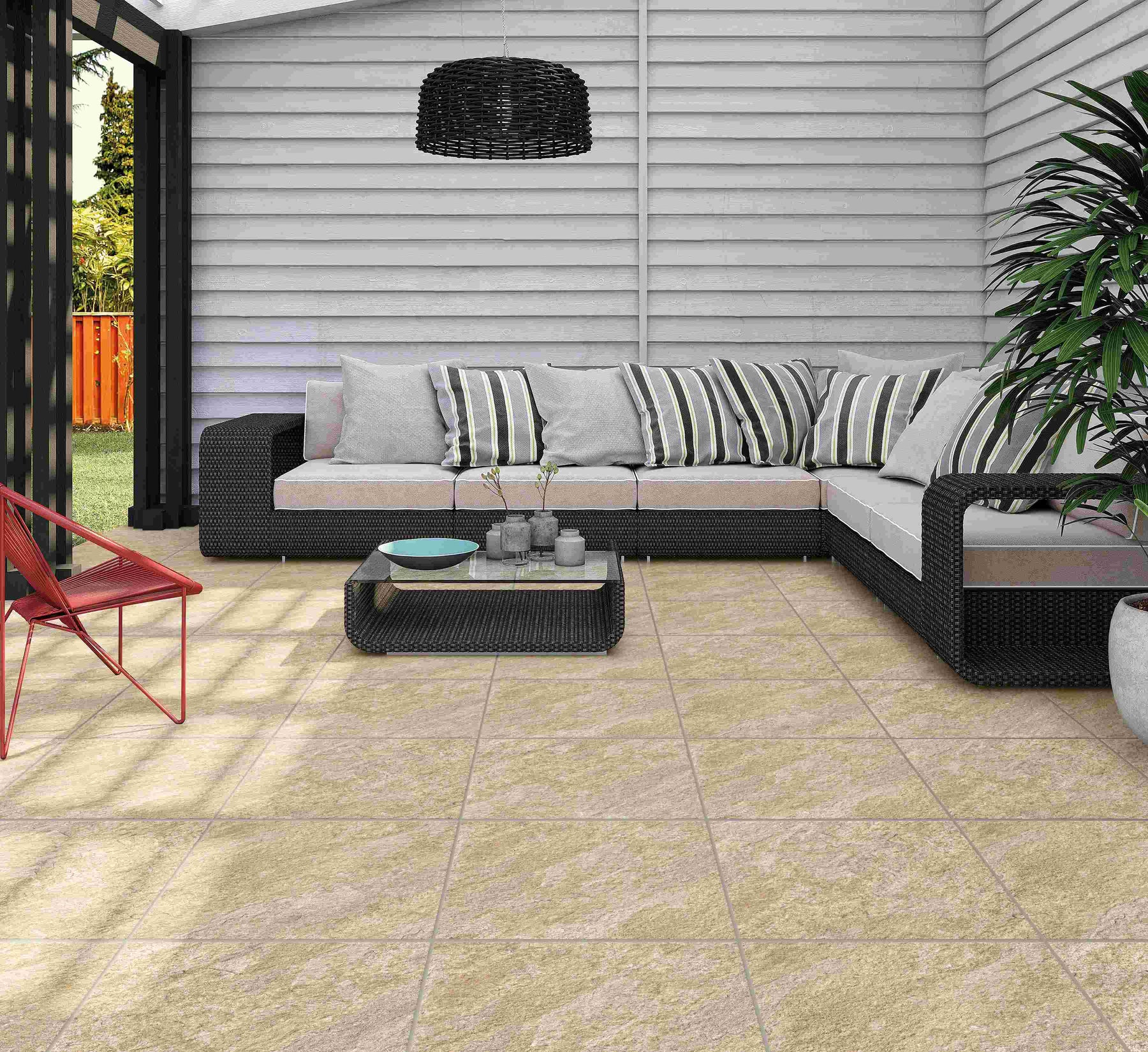 Active Home Centre Everest 20"x 20" Ceramic Floor Tile