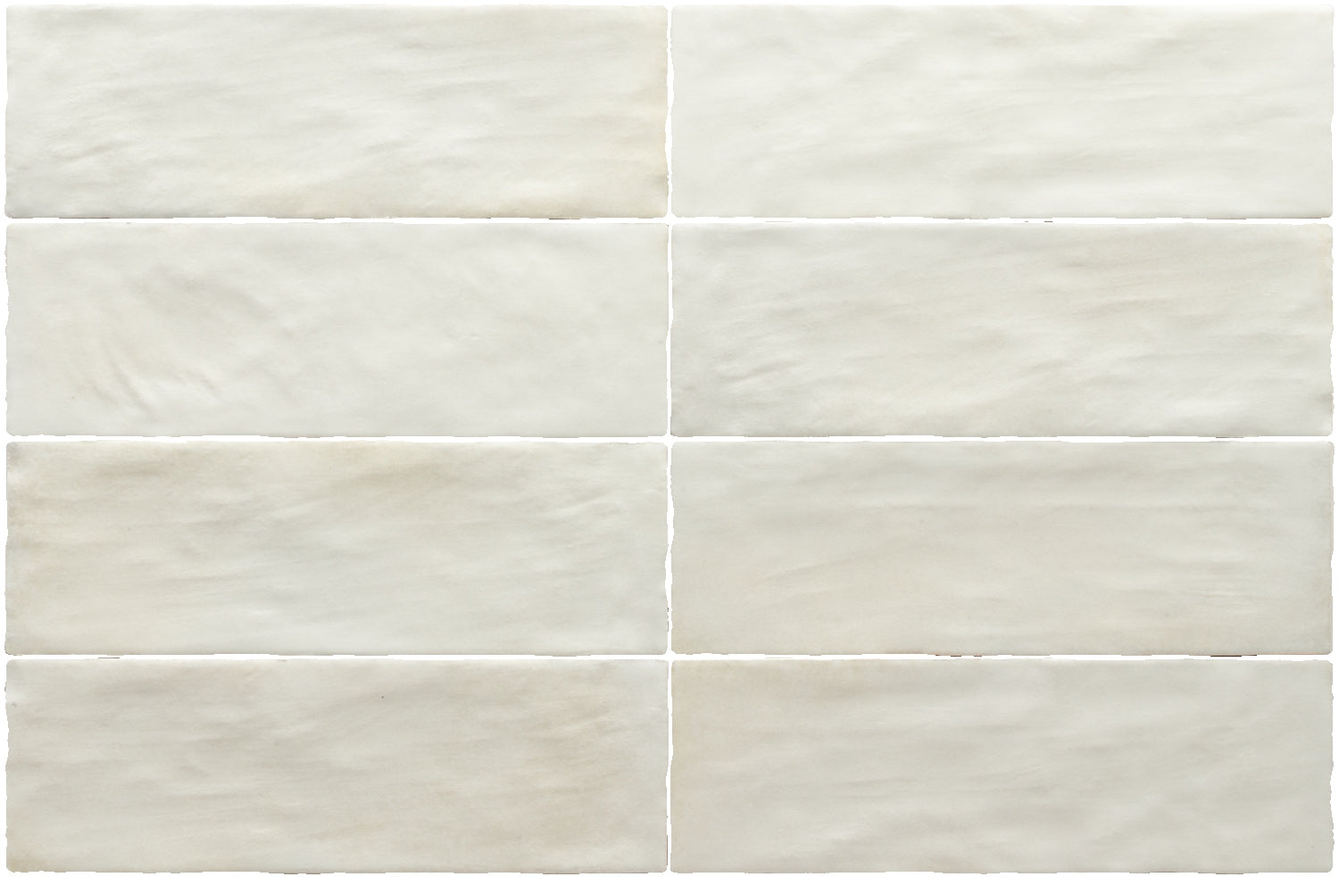 Sabbia Silica White 03x08" Ceramic White Body Wall Tile – Active Home ...