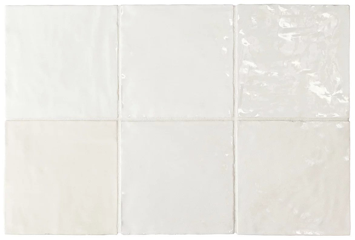 La Riviera Blanc 05x05" Ceramic White Body Wall Tile – Active Home Centre