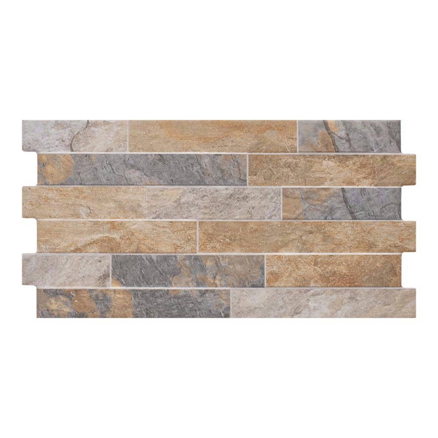 Fachaleta Mureto Moka 12x24" Ceramic Wall Tile – Active Home Centre