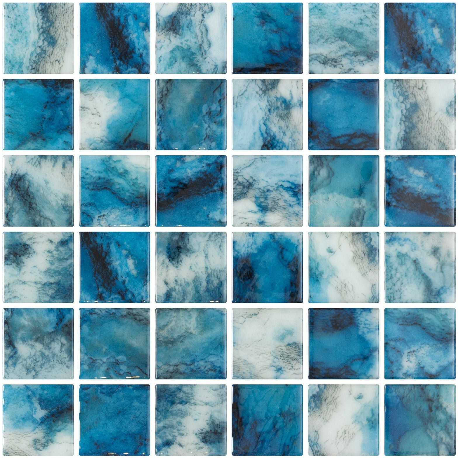 Fifty Atai BR Pool Glass Mosaic – Active Home Centre