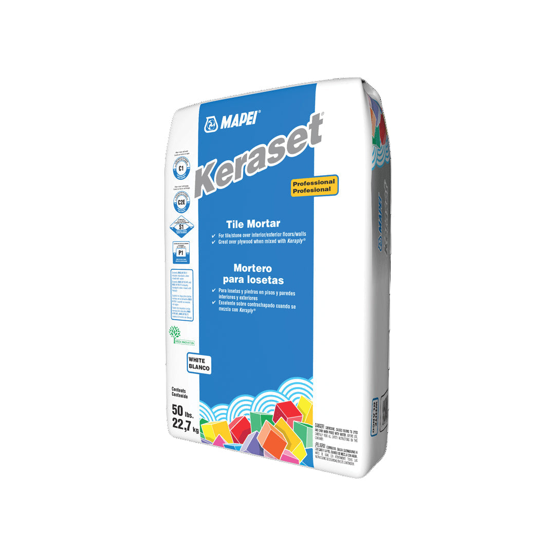 Keraset White Dryset Mortar Thinset – Active Home Centre