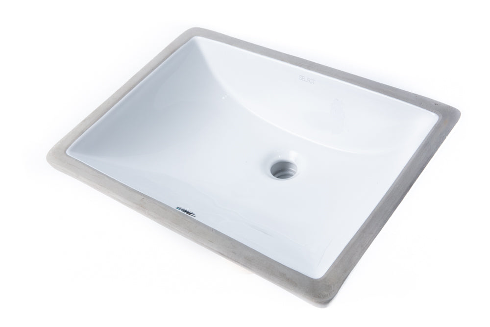 MY3906 Undermount Lavatory Basin in White – Active Home Centre
