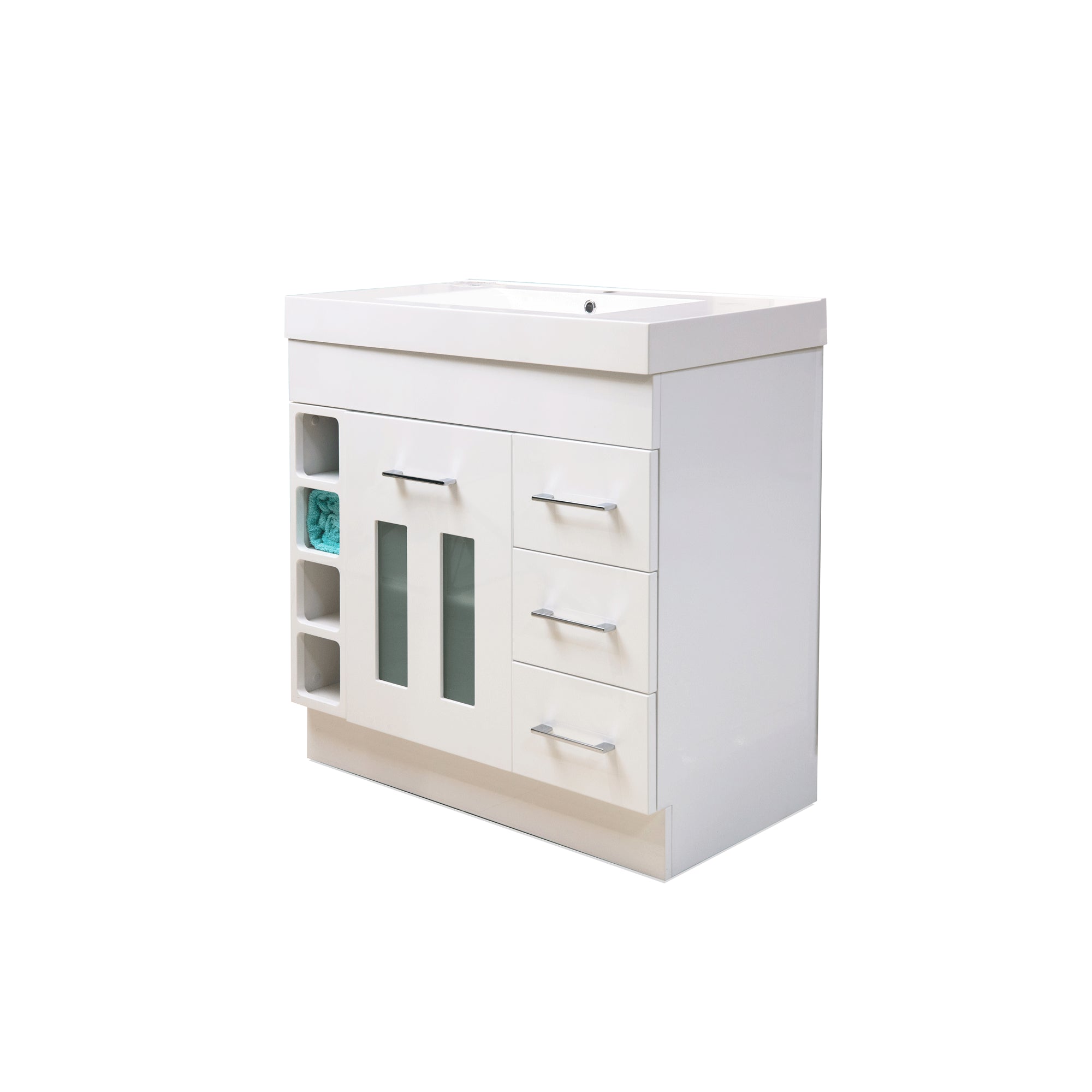 PA900WHT 36" Bathroom Vanity in White – Active Home Centre