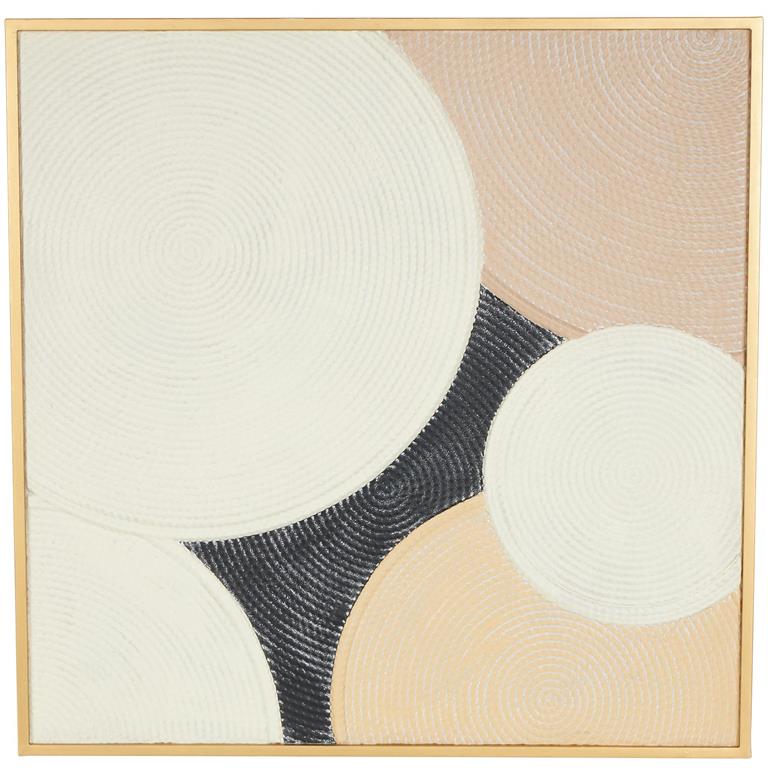 Geometric Wall Decor in Cream – Active Home Centre