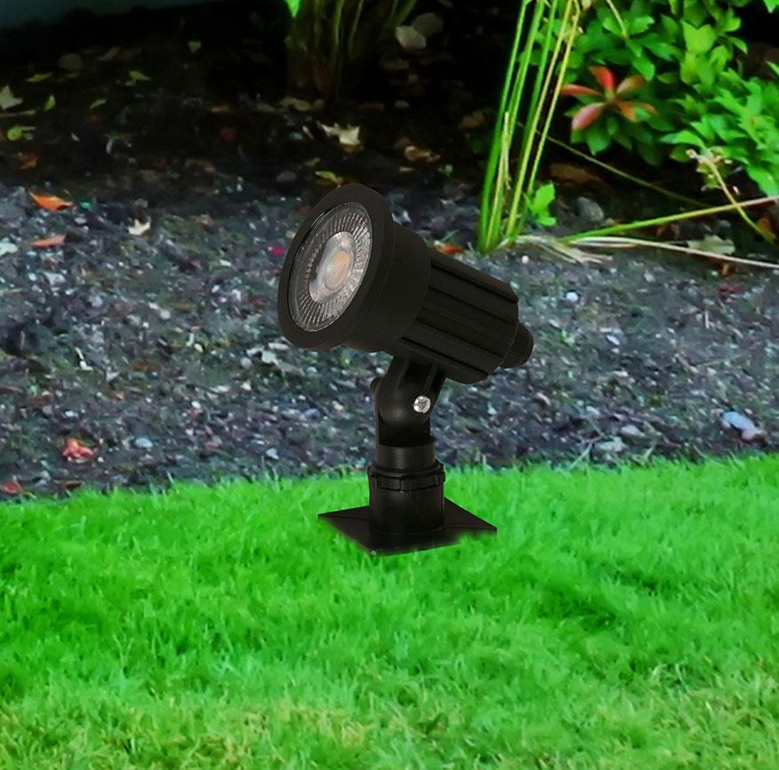 21364 5W Outdoor LED Garden Light in Black – Active Home Centre