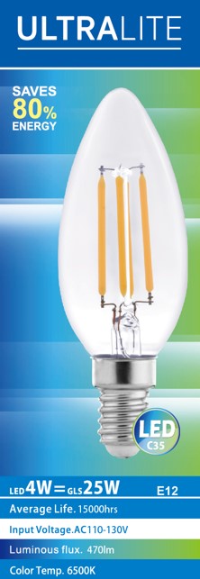 4WC35 C35 LED Bulb – Active Home Centre